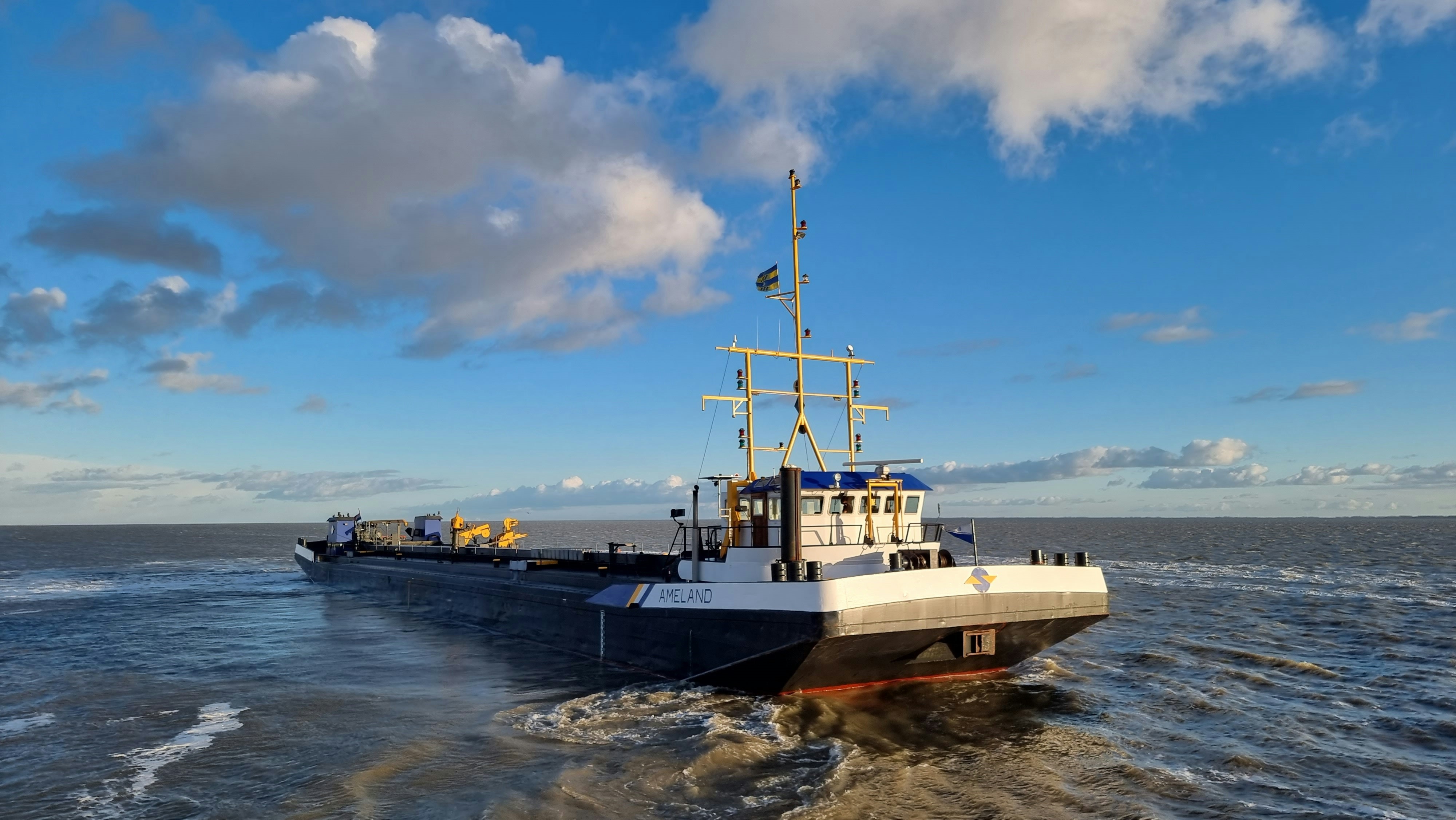 Baggervolumes Waddenzee in beeld gebracht - Land+Water